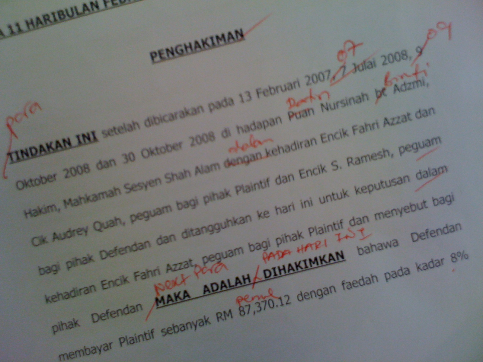 About the Preparation of Draft Orders | LoyarBurok